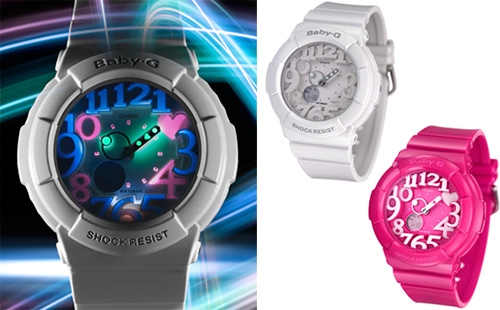 Casio's New Baby-G Shock Watch Features Black Light Ultraviolet ...